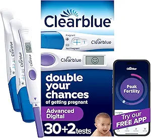 Clearblue Digital Ovulation Test Kit – 32 Tests for Fertility – CUESTRIPS